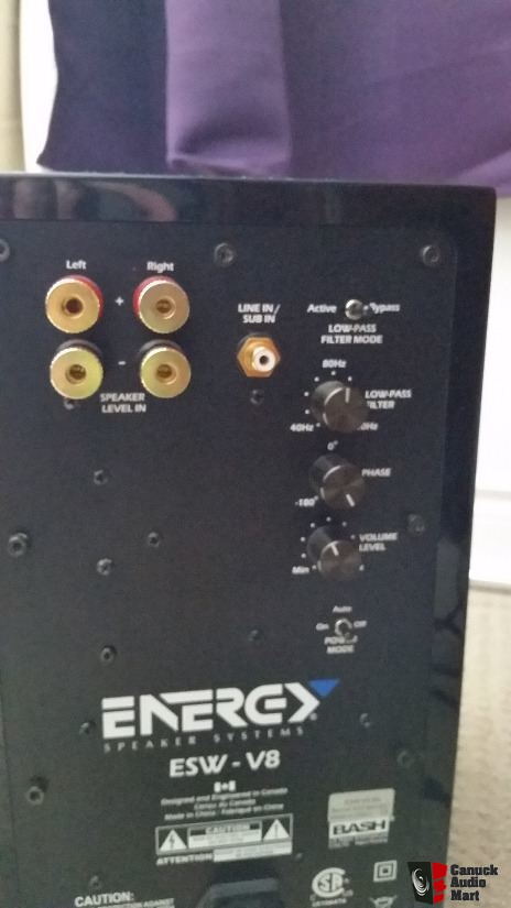 Energy ESW - V8 Subwoofer Photo #3552000 - UK Audio Mart