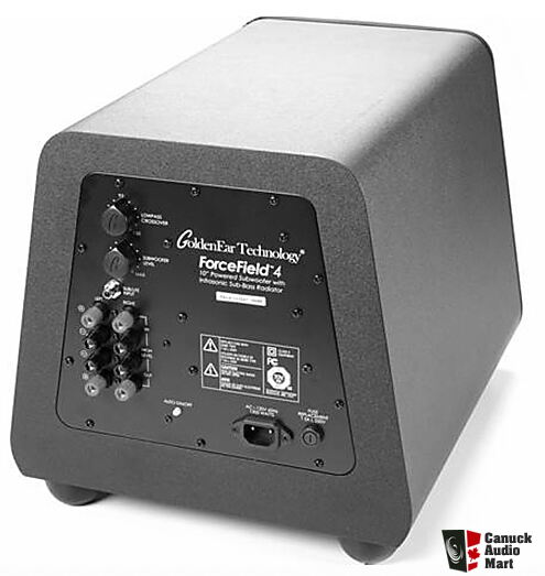 GoldenEar ForceField 4 Subwoofer For Sale - Canuck Audio Mart