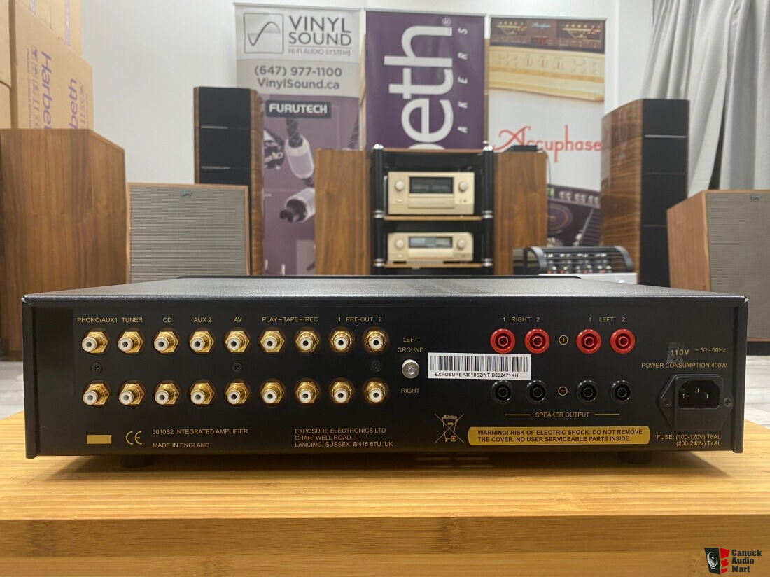 Exposure 3010S2D Integrated Amplifier, Customer Trade - Mint Condition ...