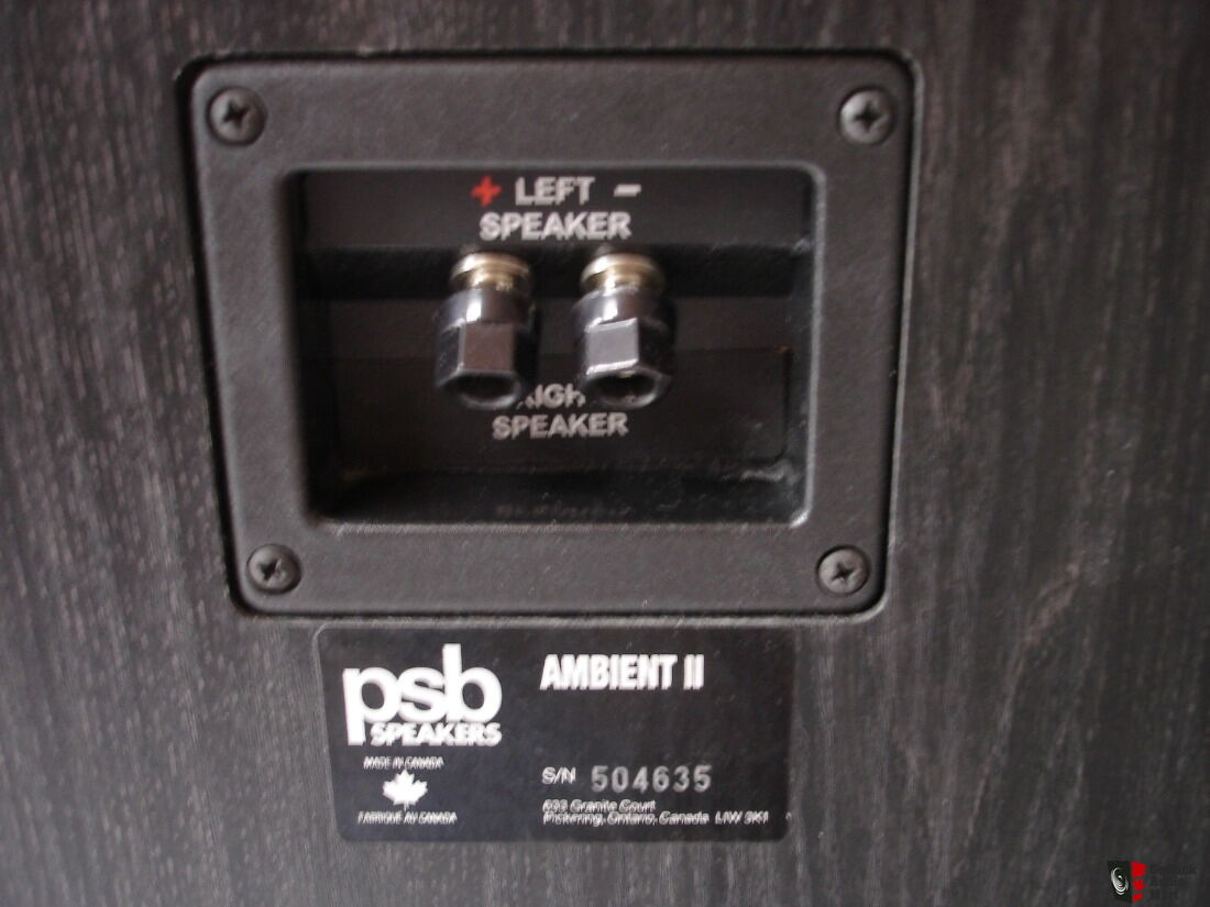PSB Ambient 2 speakers Photo #3553891 - Canuck Audio Mart