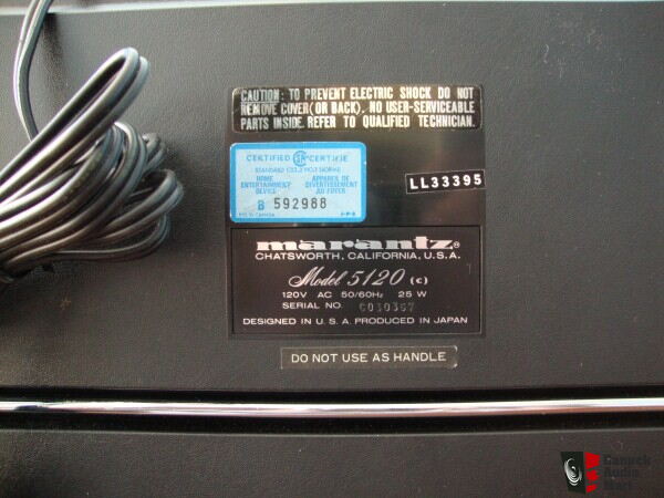 Marantz 5120 rare vintage 1976 top loading cassette deck "made in Japan ...