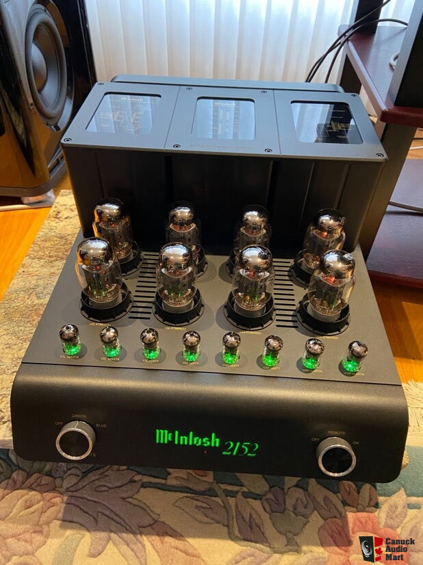 McIntosh MC2152 70th anniversary stereo vacuum tube amplifier For Sale ...