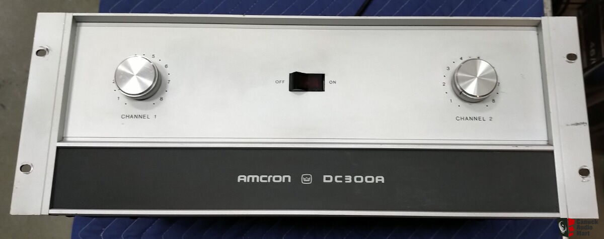 Amcron (Crown) DC-300A Dual Channel Laboratory Amplifier, 100% ...