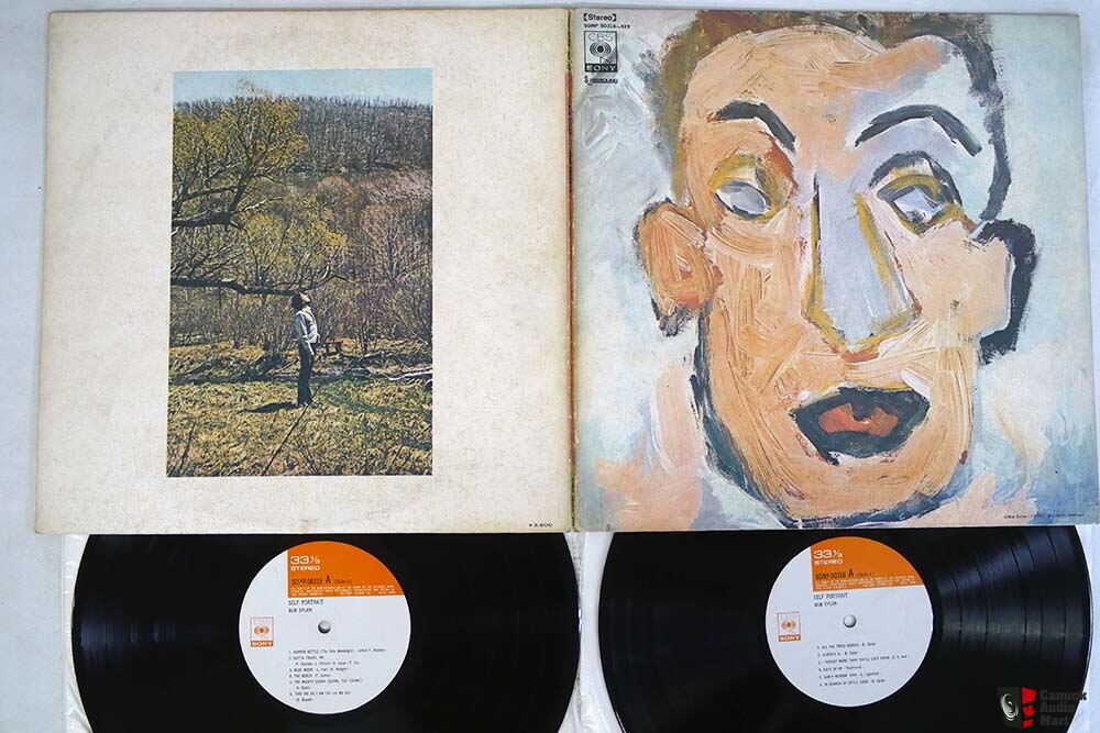 Japanese Vintage Vinyl BOB DYLAN Self Portrait cbs/sony SONP-503189 ...
