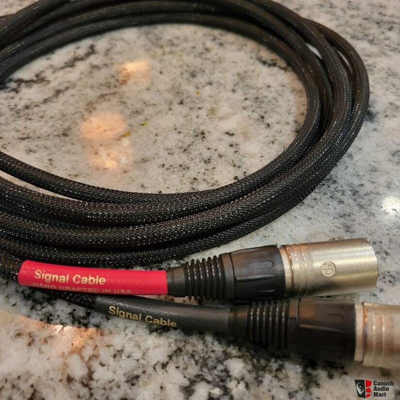 Signal Cable Analog 2 RCA to XLR 8ft pair For Sale - Canuck Audio Mart