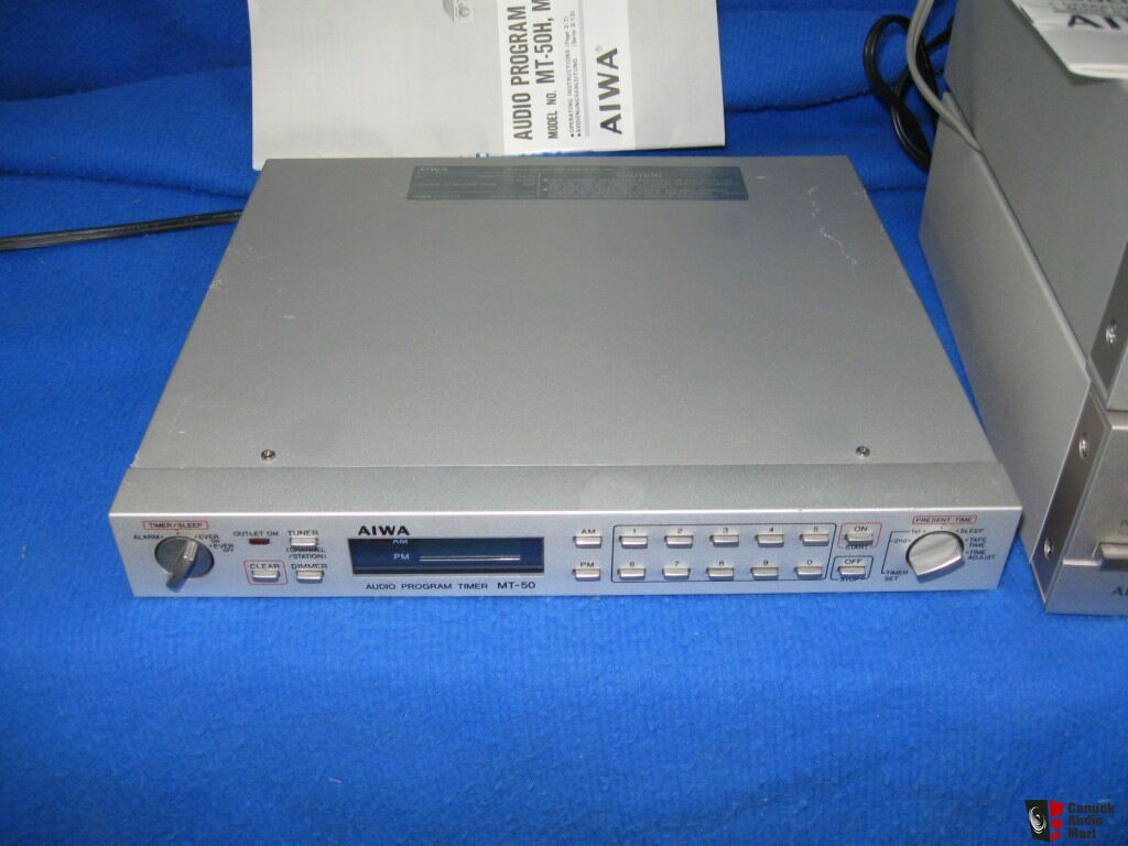 Aiwa mini system components - MT50, R50, L50 and speakers Photo #356088 ...