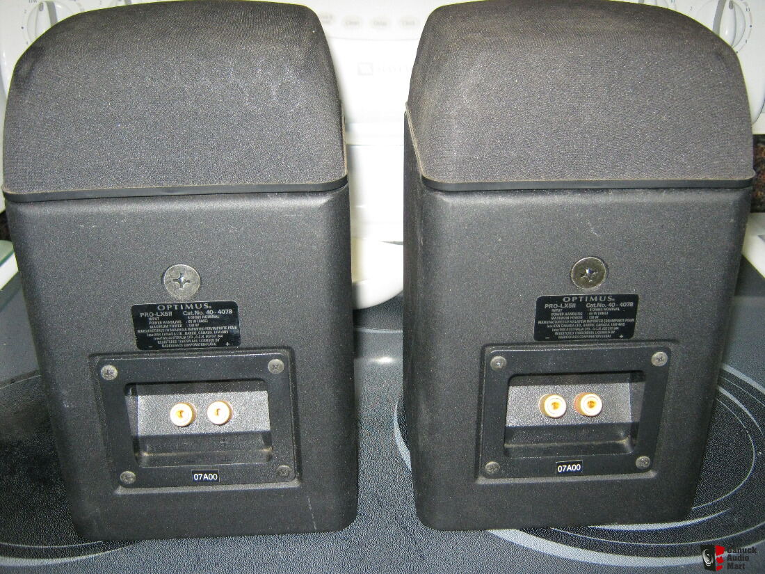 Optimus Pro_LX5II speakers with Linaeum ribbons and metal enclosures ...