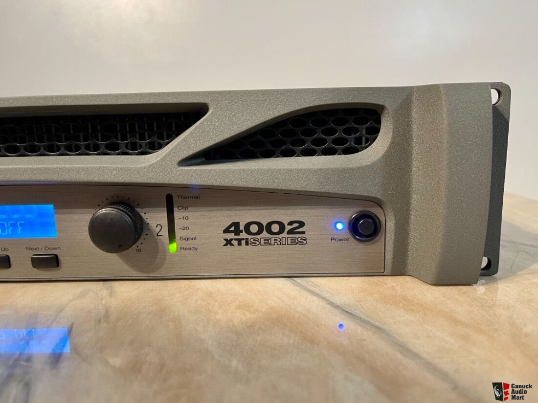 CROWN by Harman Kardon XTI4002 Power Amp Pro Amplifier Photo #3561995 ...