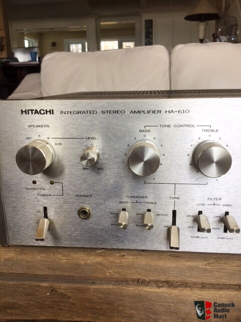 Amp Hitachi HA 610 with tuner Photo #3562819 - Canuck Audio Mart