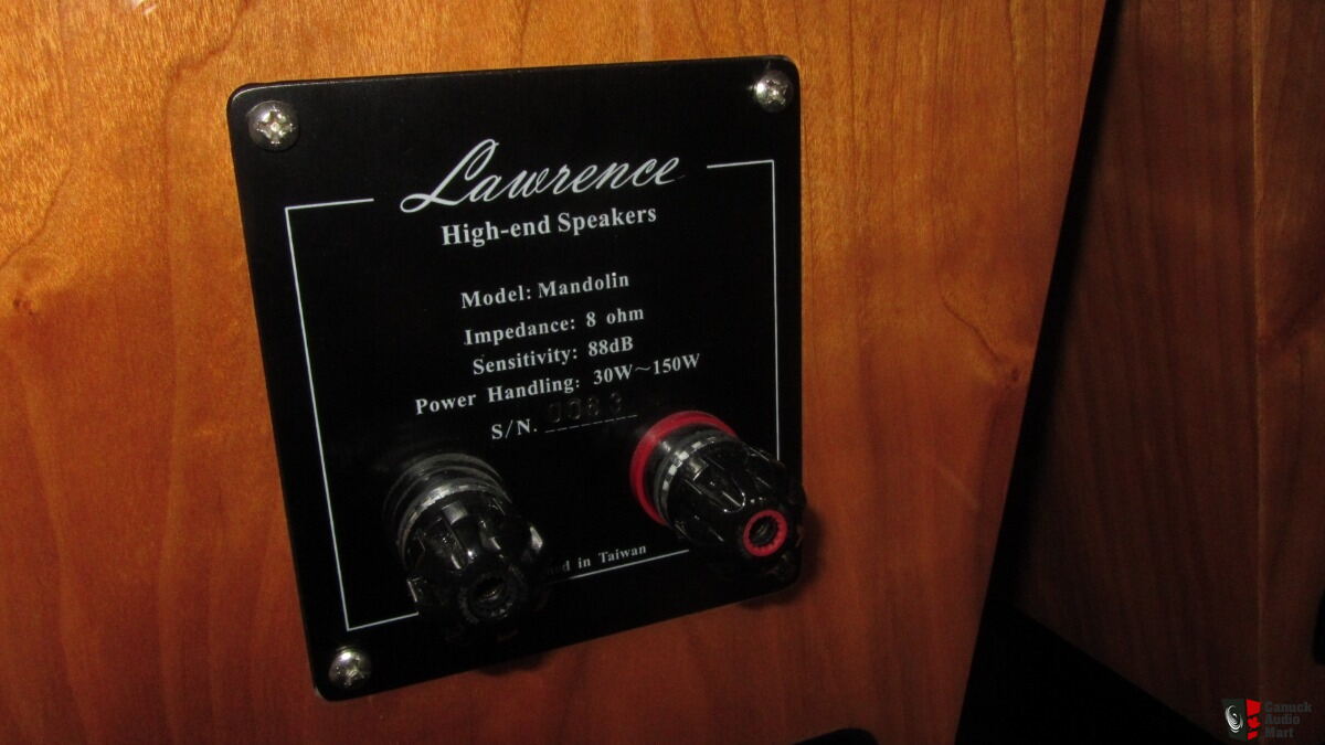 Lawrence Audio Mandolin speakers Photo #3563341 - Canuck Audio Mart