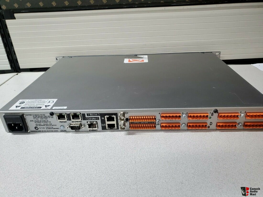 BSS BLU-800 active crossover, eq, etc. => top of the line Photo ...