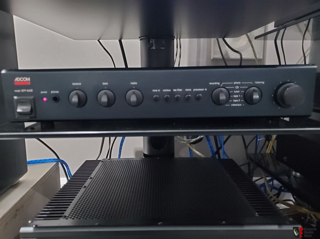 Adcom GFP 555ii Pre amp For Sale - Canuck Audio Mart