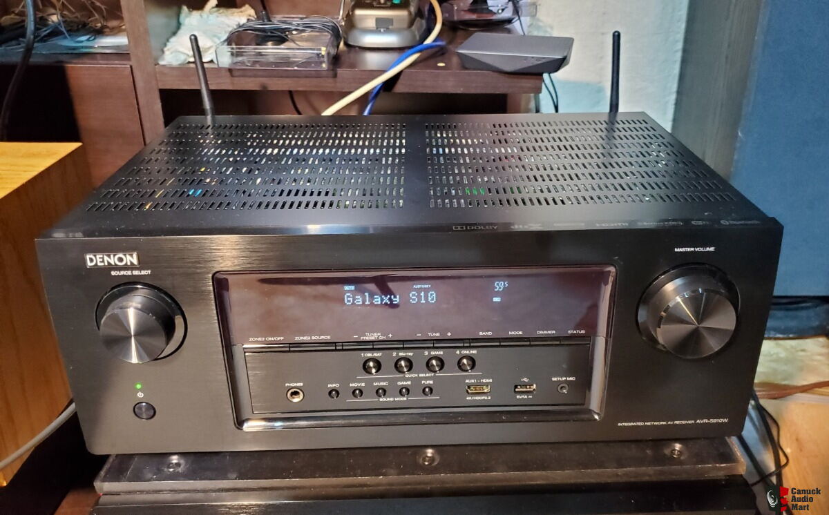 Denon AVR-S910W Dolby Atmos 4K network receiver Photo #3568645 - US ...
