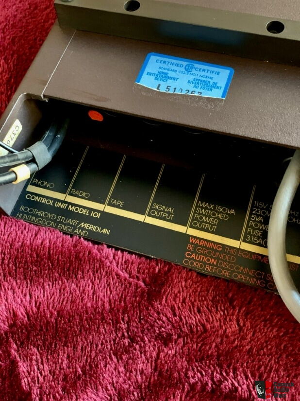 Meridian 100 series dream system - pre + mono block + tuner 120V North ...