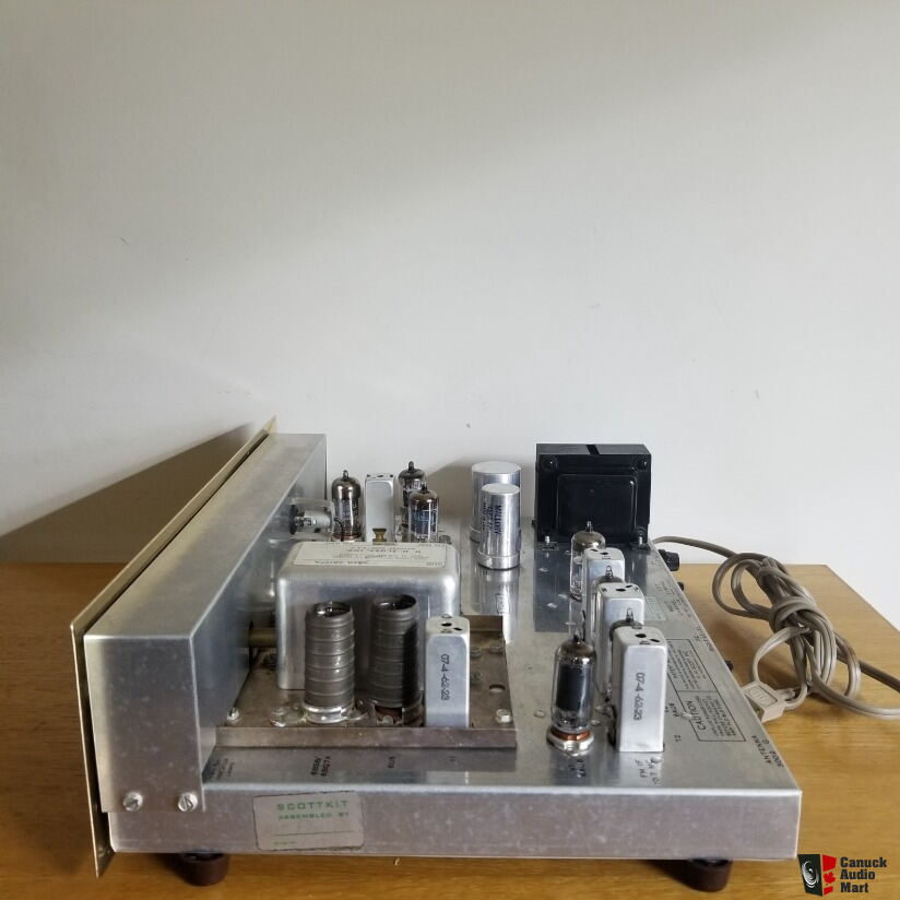 Scott LT110 FM stereo tube tuner very clean condition, kit version of ...