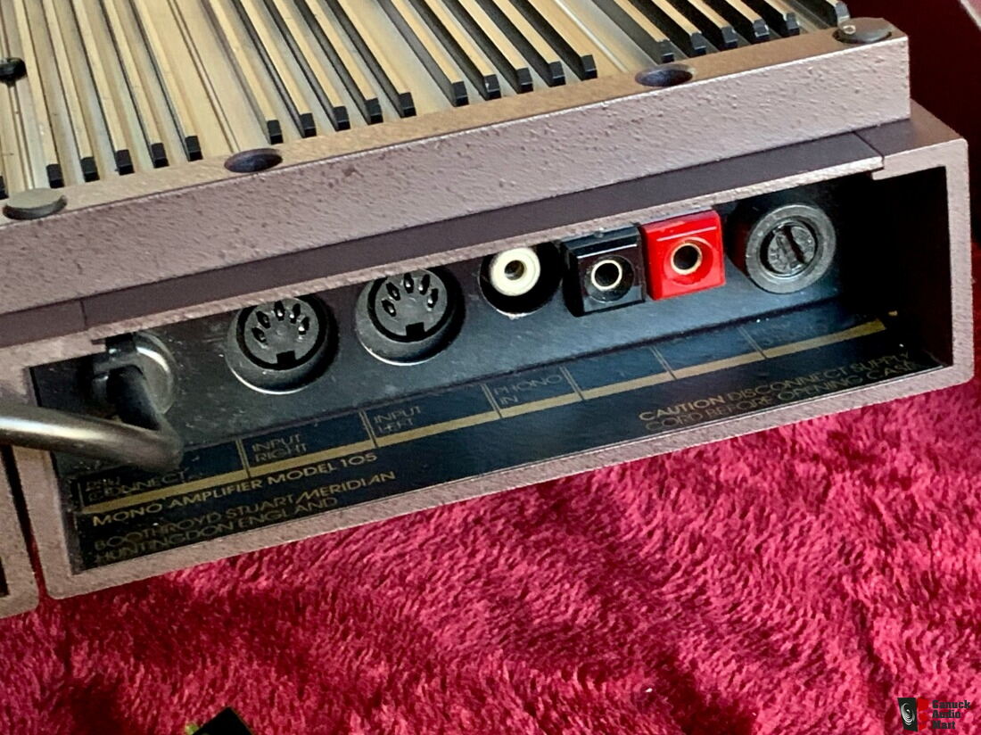 Meridian 100 series combo II Pre + Mono blocks power 240V European ...