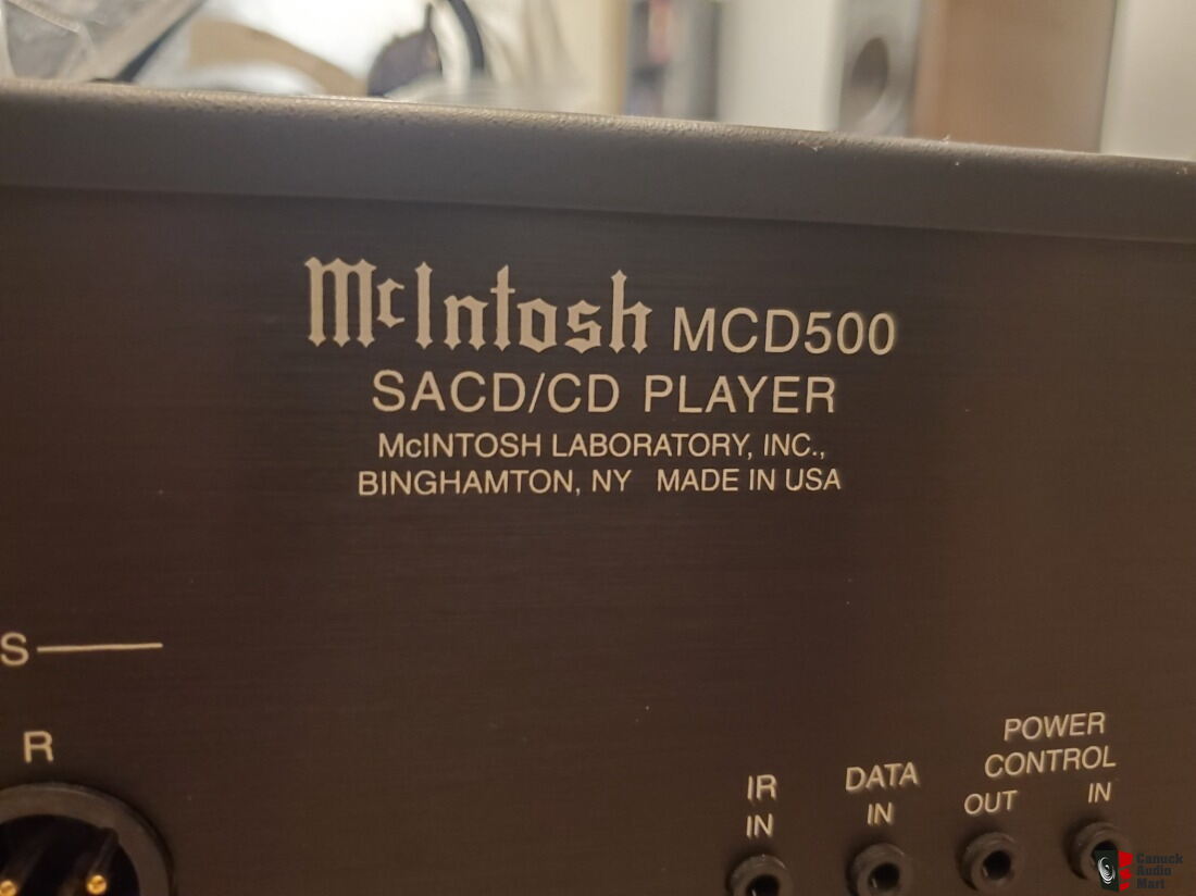 Mcintosh MCD500 CD/SACD Player Photo #3570421 - UK Audio Mart