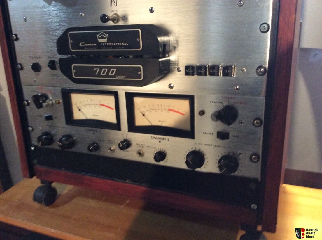 Crown SX 700 1/4 track tape recorder Photo #3571471 - Canuck Audio Mart