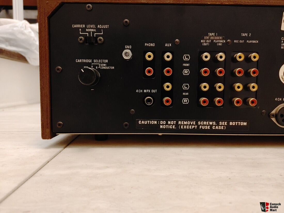 Vintage Technics SA-8000X am/fm Quadraphonic receiver Japan Photo ...