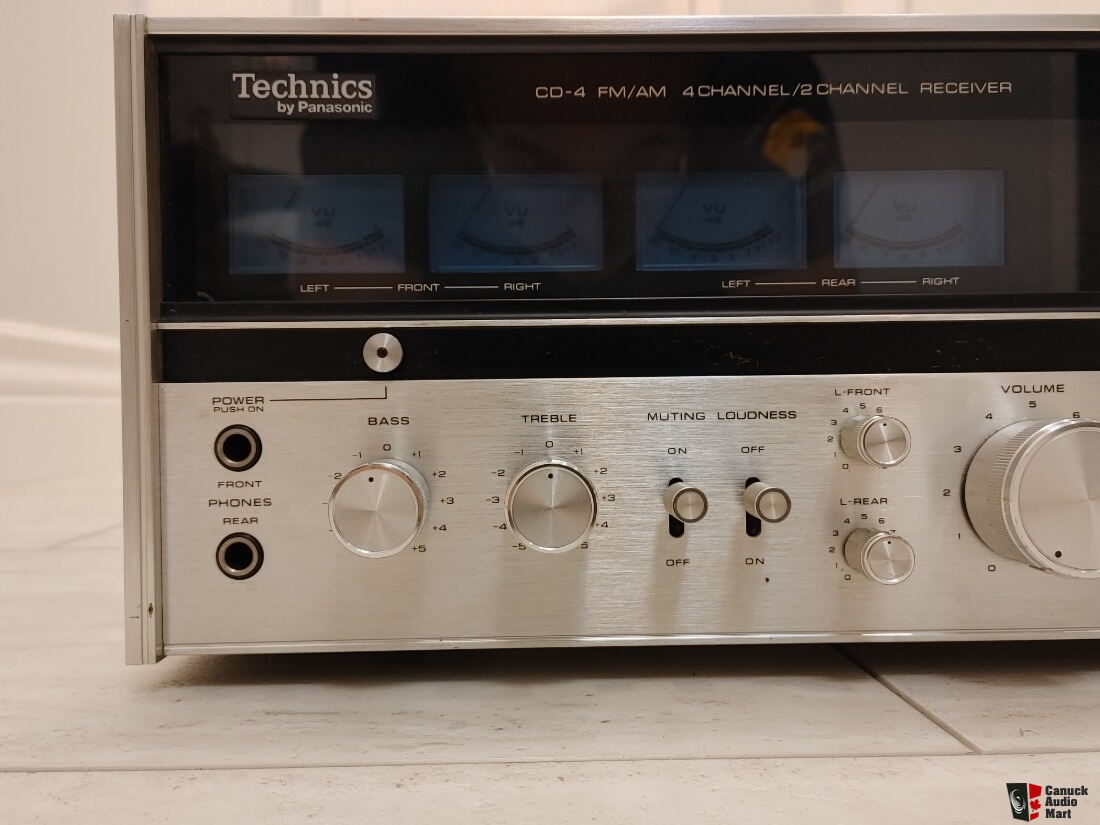 Vintage Technics SA-8000X am/fm Quadraphonic receiver Japan Photo ...