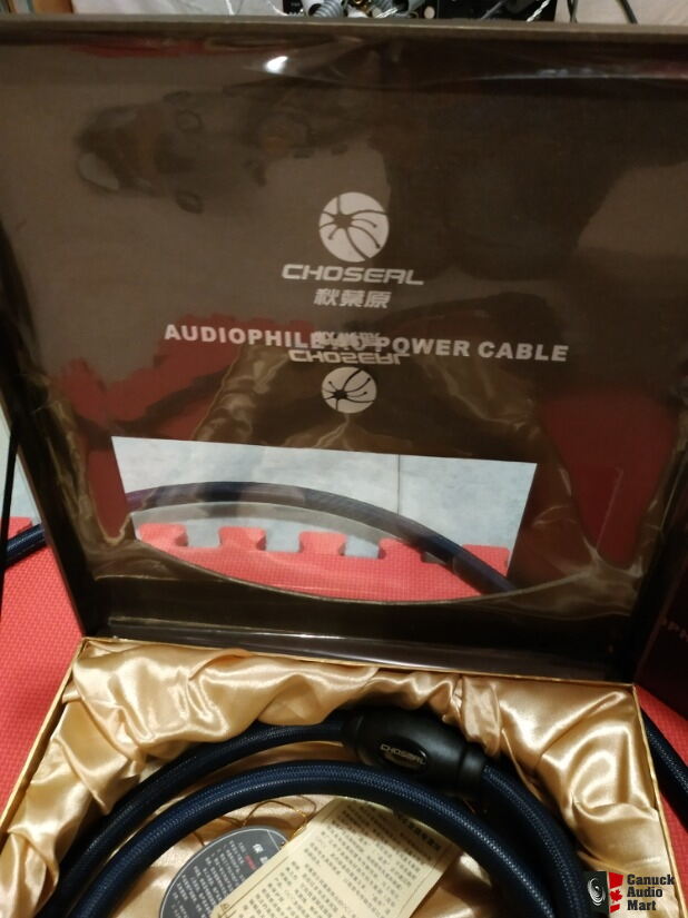 Choseal audiophile power cable 6 feet Reduced $ 175 Photo #3573759 - UK ...