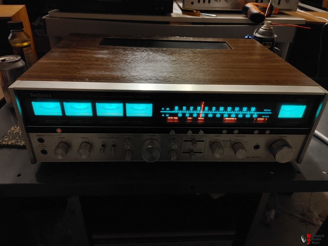 Vintage Technics SA-8000X am/fm Quadraphonic receiver Japan Photo ...
