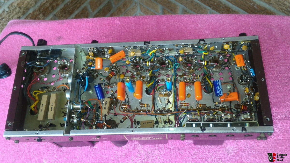 Fisher SA-300 tube stereo amplifier unit produces sound Last chance or ...
