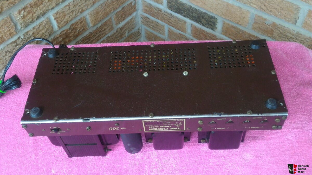 Fisher SA-300 tube stereo amplifier unit produces sound Last chance or ...