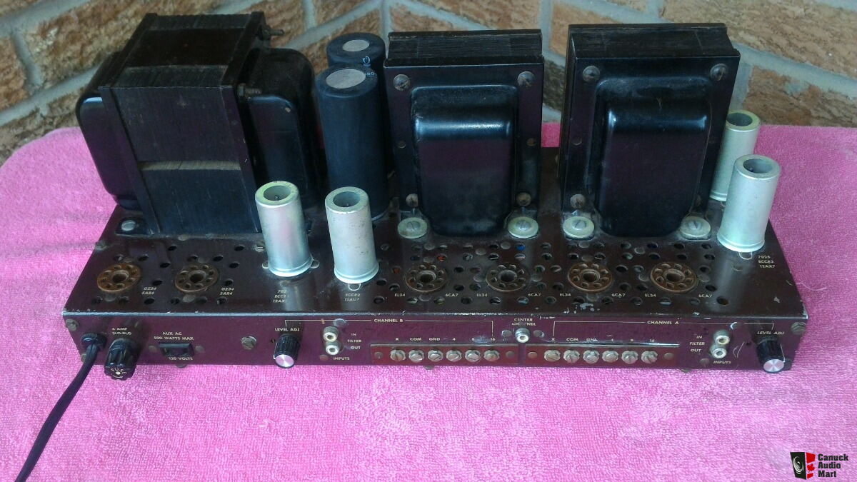 Fisher SA-300 tube stereo amplifier Photo #3574669 - Canuck Audio Mart