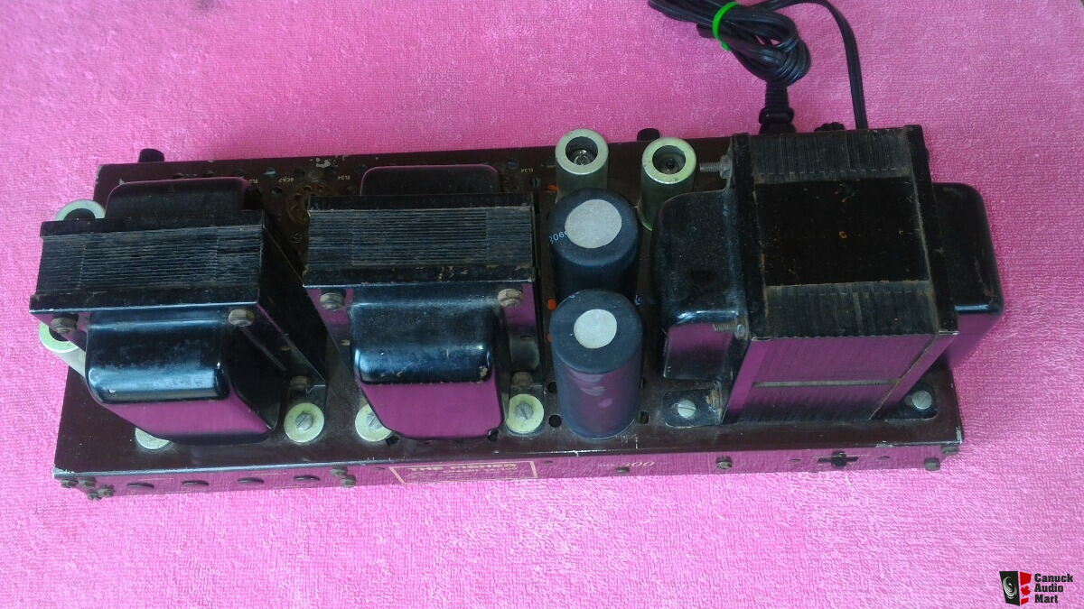 Fisher SA-300 tube stereo amplifier unit produces sound Last chance or ...