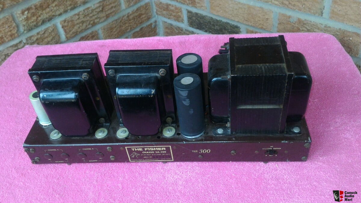 Fisher SA-300 tube stereo amplifier Photo #3574669 - Canuck Audio Mart