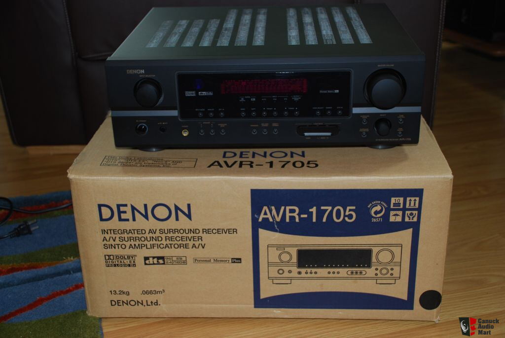 Denon AVR-1705 Mint Home Theater Receiver Photo #357474 - Canuck Audio Mart