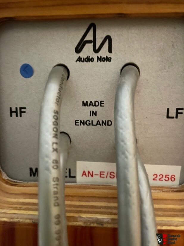Audio Note AN/E SEC Signature Brazilian Tulip Wood Photo #3576012 - US ...