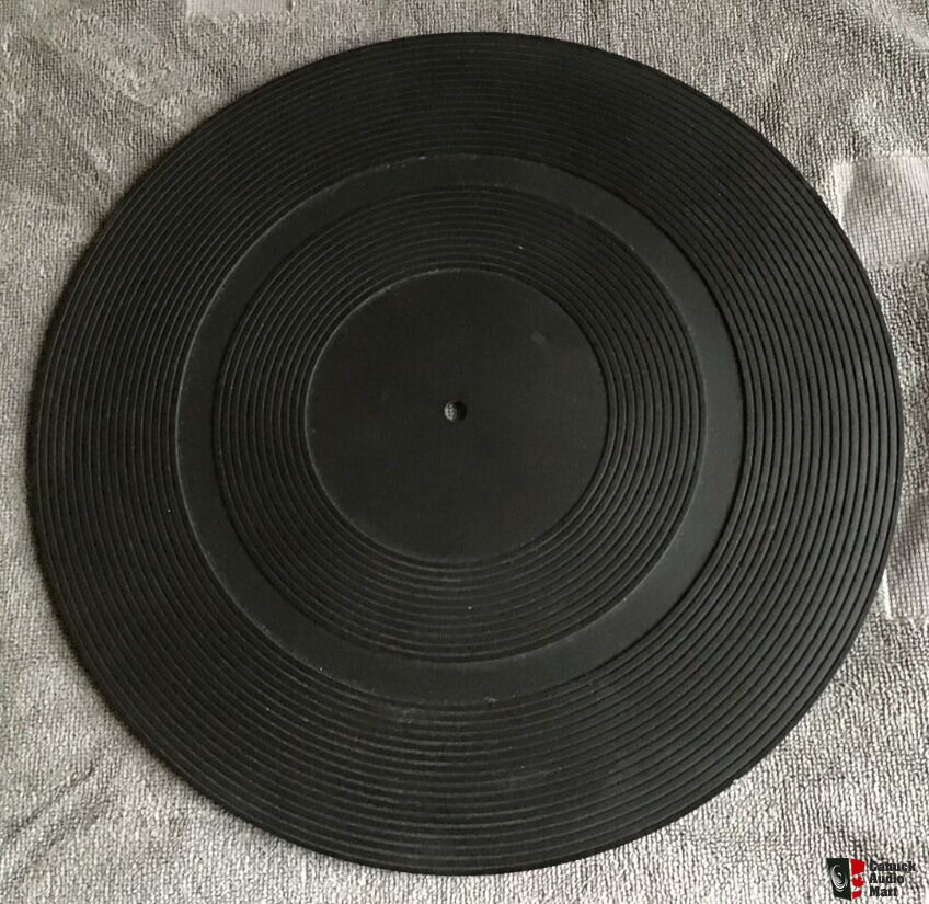 Denon Rubber Turntable Platter Mat Vintage Heavy Duty Rubber from a ...