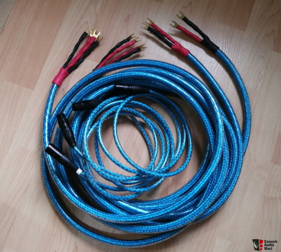 15ft long Straight Wire Rhapsody speaker cable For Sale - Canuck Audio Mart