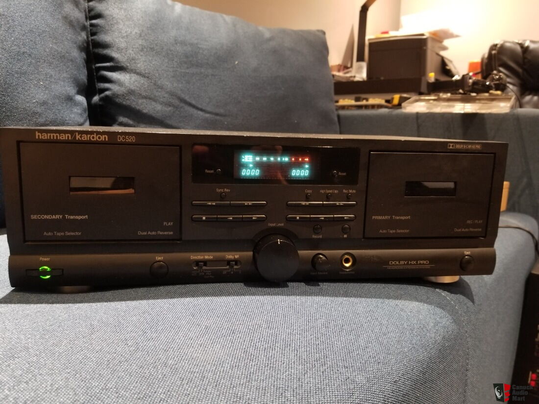 Harman kardon DC520 Dual Cassette deck Autoreverse Photo #3581512 - UK ...