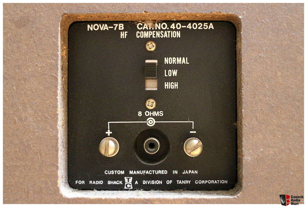 PENDING Realistic NOVA-7B Speakers Photo #3583202 - Canuck Audio Mart