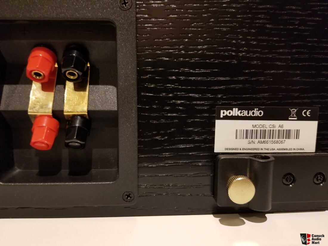 Polk Audio CSI A6 Center Speaker For Sale Photo #3584212 - Canuck Audio ...