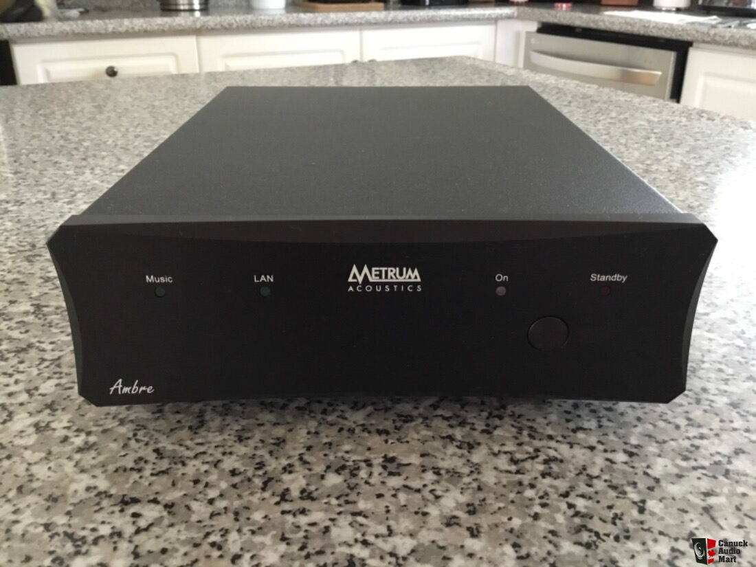 Metrum Acoustics Ambre streamer - Roon Ready - SPDIF, I2s, AES/EBU ...
