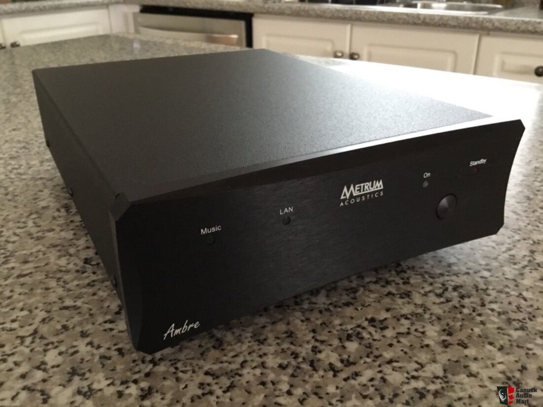 Metrum Acoustics Ambre streamer - Roon Ready - SPDIF, I2s, AES/EBU ...