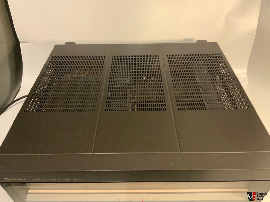 Gorgeous Vintage Technics SE-A5 Stereo Power Amplifier Photo #3584998 ...