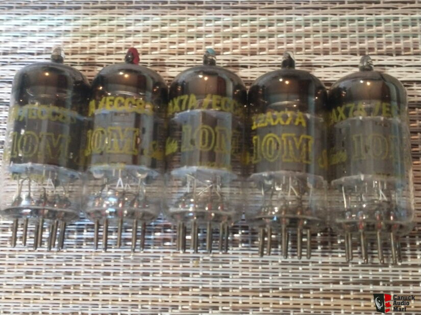 Mullard 10M Master Series & Electrohome Telefunken 12ax7 For Sale ...