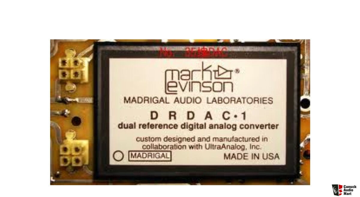 Mark Levinson No.35 D/A Processor Dual-UltraAnalog HDCD - Excellent ...
