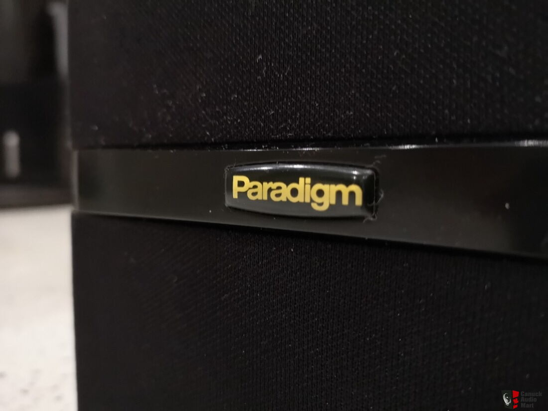 Paradigm Phantom V.2 Floor Standing Speaker. Black Ash Finish Photo ...