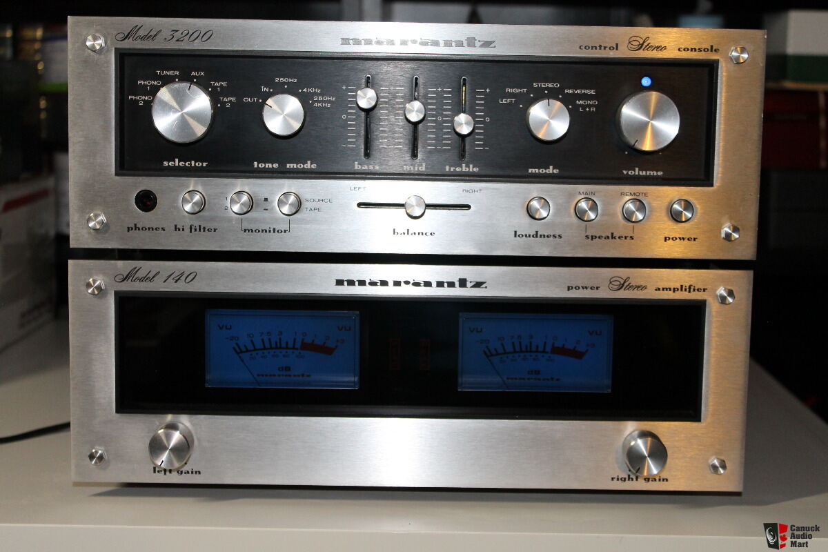 Marantz 3200/140 PRE and POWER Amps NEW PRICE For Sale - Canuck Audio Mart