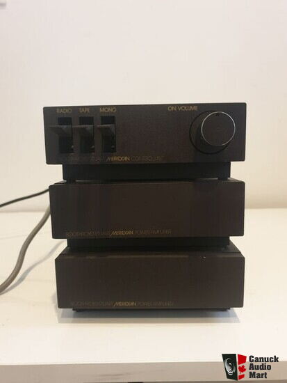 Boothroyd Stuart Meridian 3 Pieces For Sale - Canuck Audio Mart