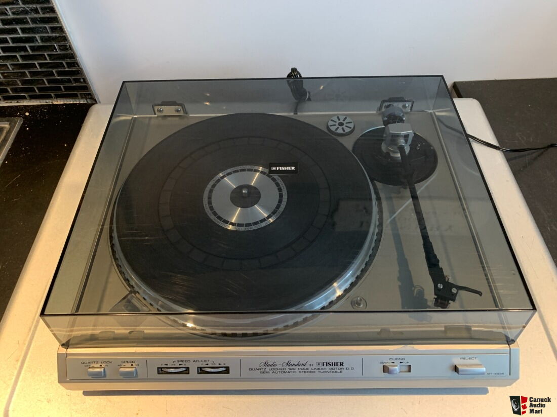 Fisher Direct Drive Stereo Turntable JAPAN MADE MODEL MT-6435 Sounds ...