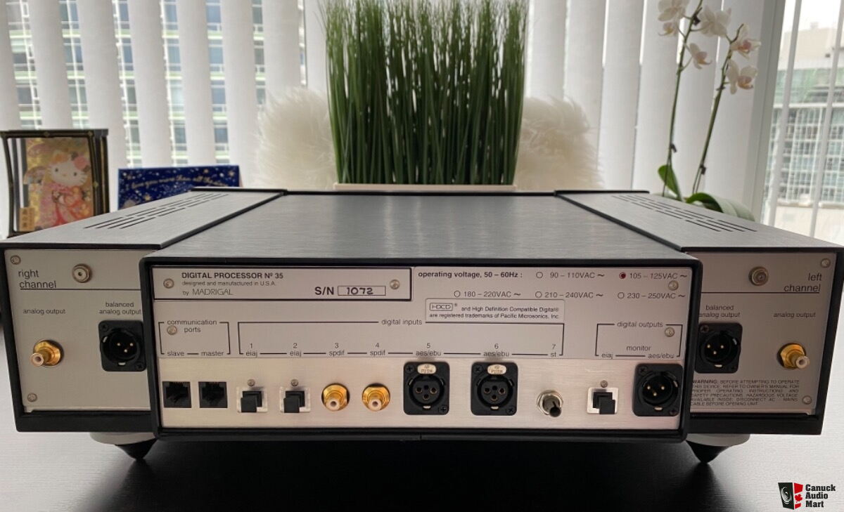 Mark Levinson No.35 D/A Processor Dual-UltraAnalog HDCD DAC Photo ...