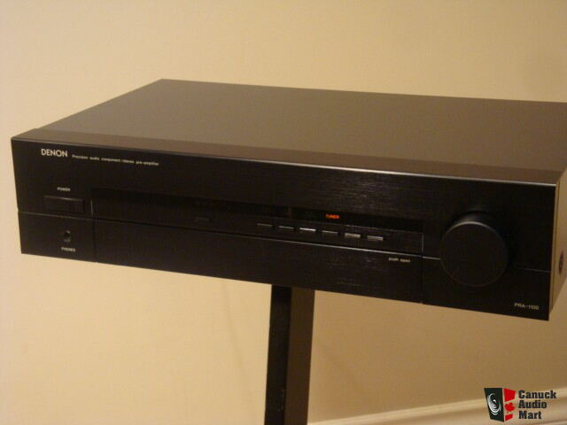 Denon PRA-1100 preamp with MM/MC phono inputs Photo #359894 - US Audio Mart