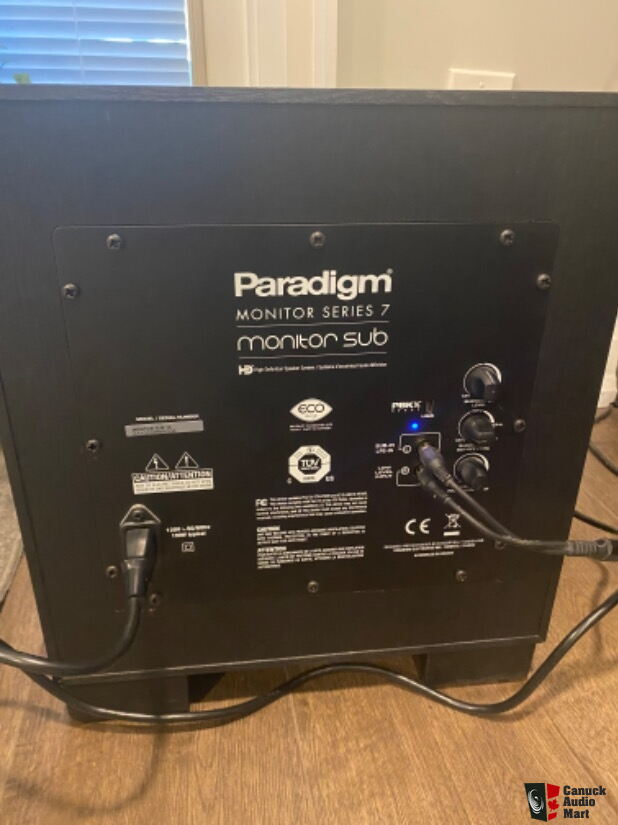 Paradigm Monitor Sub 12 - Black Ash Photo #3598994 - Canuck Audio Mart